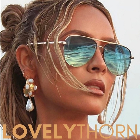 Quay Australia | Accessories | Quay Ltd Ed Desi Blue Green Mirrored ...